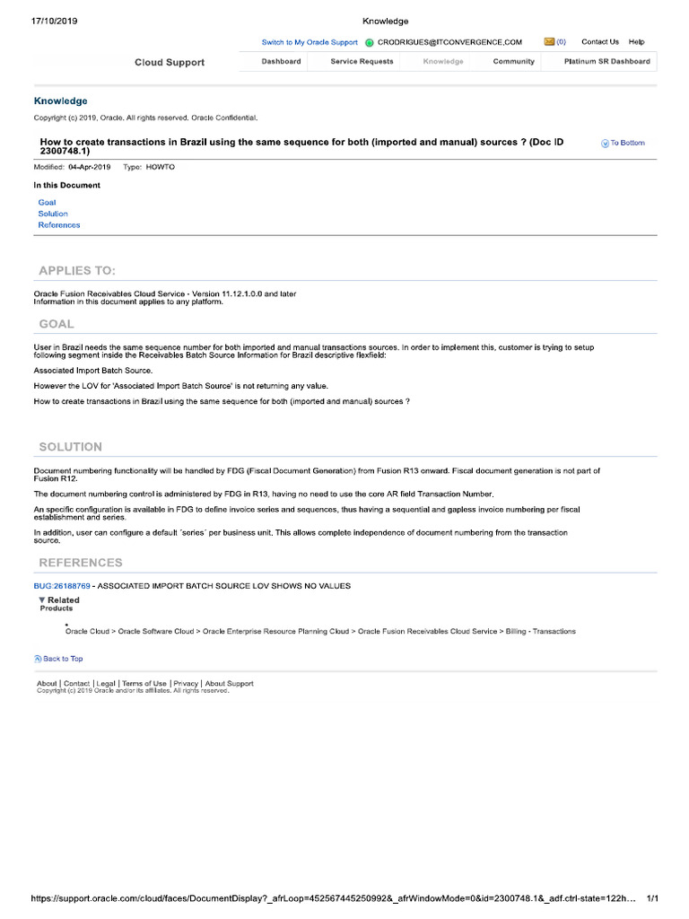 Como Criar Sequencias únicas Para Sources Manuais E Automáticos Pdf
