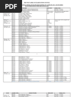 Wassce (SC) 2025 Timetable | PDF | Plumbing