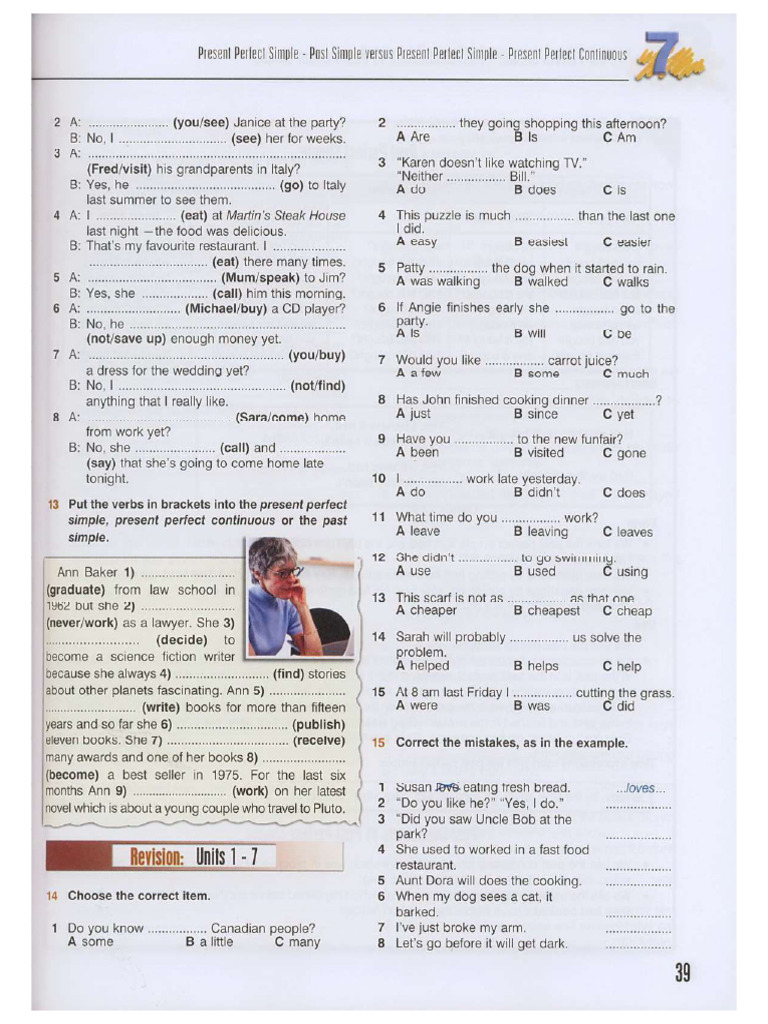 Unit 8 Grammar | PDF