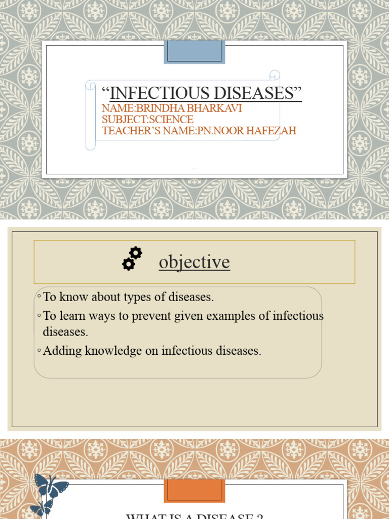 Infectious Disease Form 2 Science KSSM | Download Free PDF | Infection ...