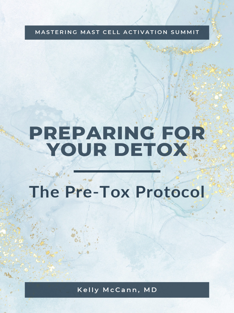 Preparing For Your Detox The Pre Tox Protocol | PDF | Detoxification ...