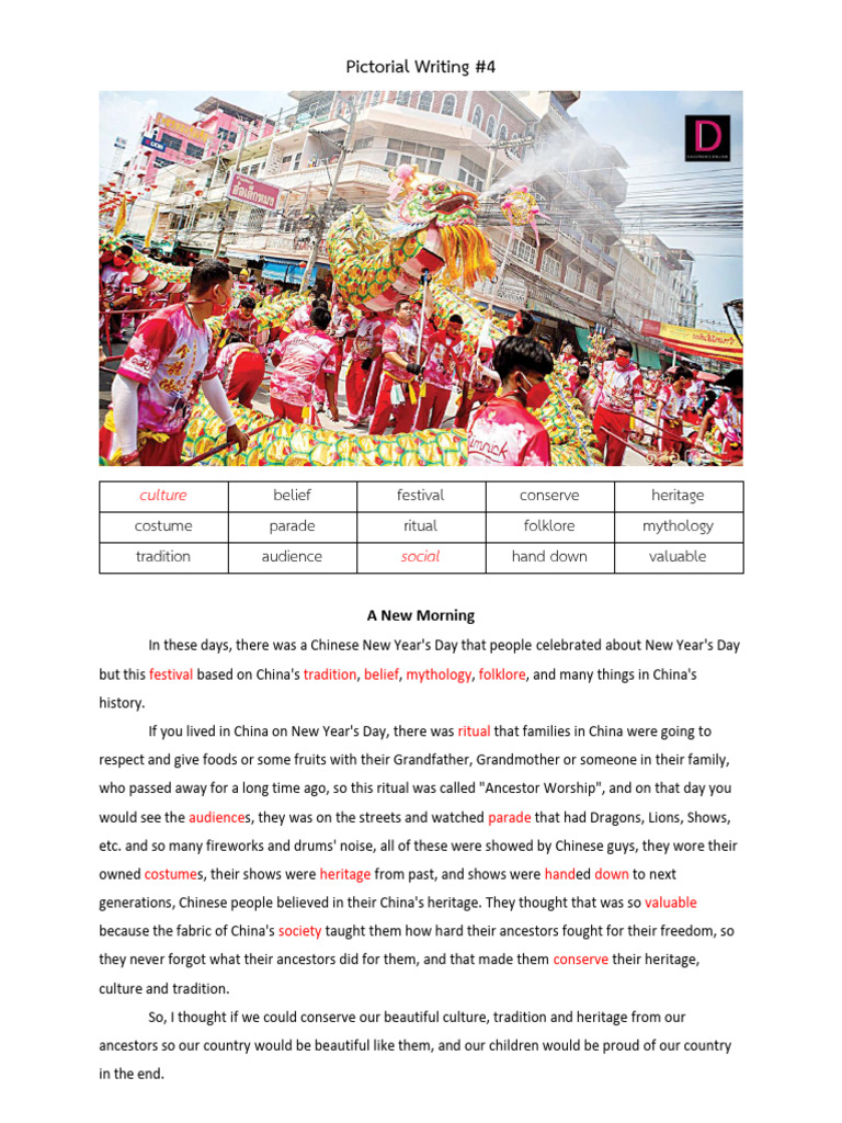 Pictorial Writing #4 Festival - A New Morning | PDF | Veneration Of The ...