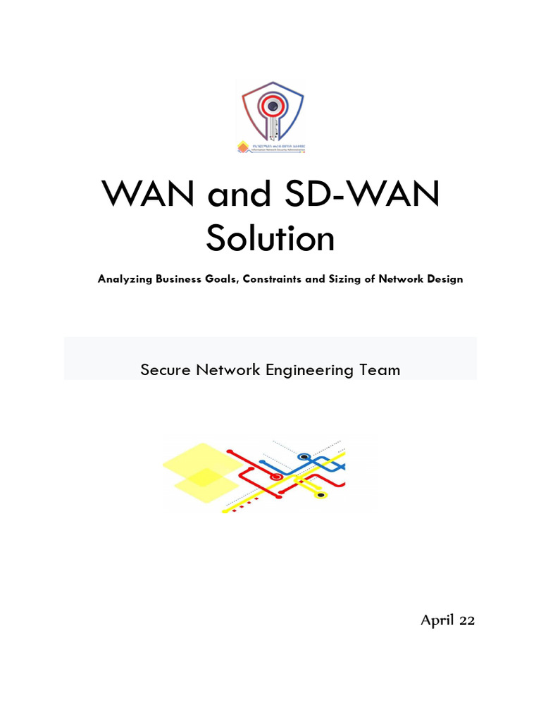 Analyzing Business Goals, Constraints and Sizing of WAN Network | PDF | Computer Network ...