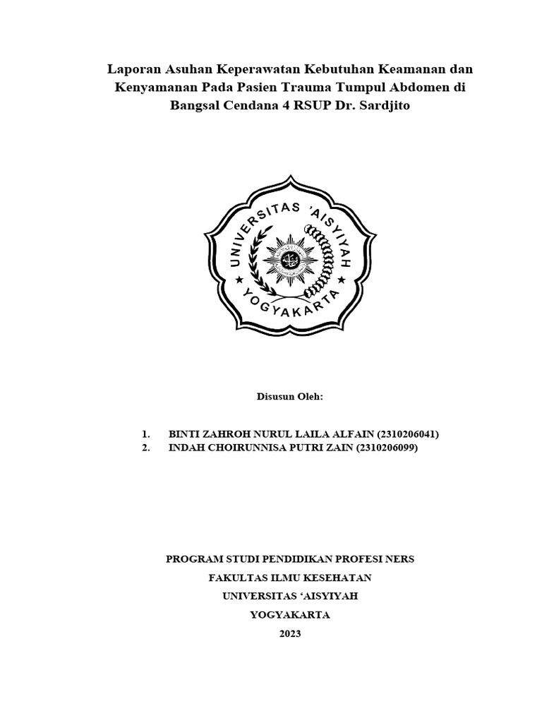 Askep Kelompok Haidar Bismillah Besok Presentasi | PDF