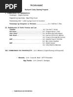 Campfire Script and Flow of Program | PDF