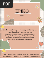 Epiko PPT Final | PDF