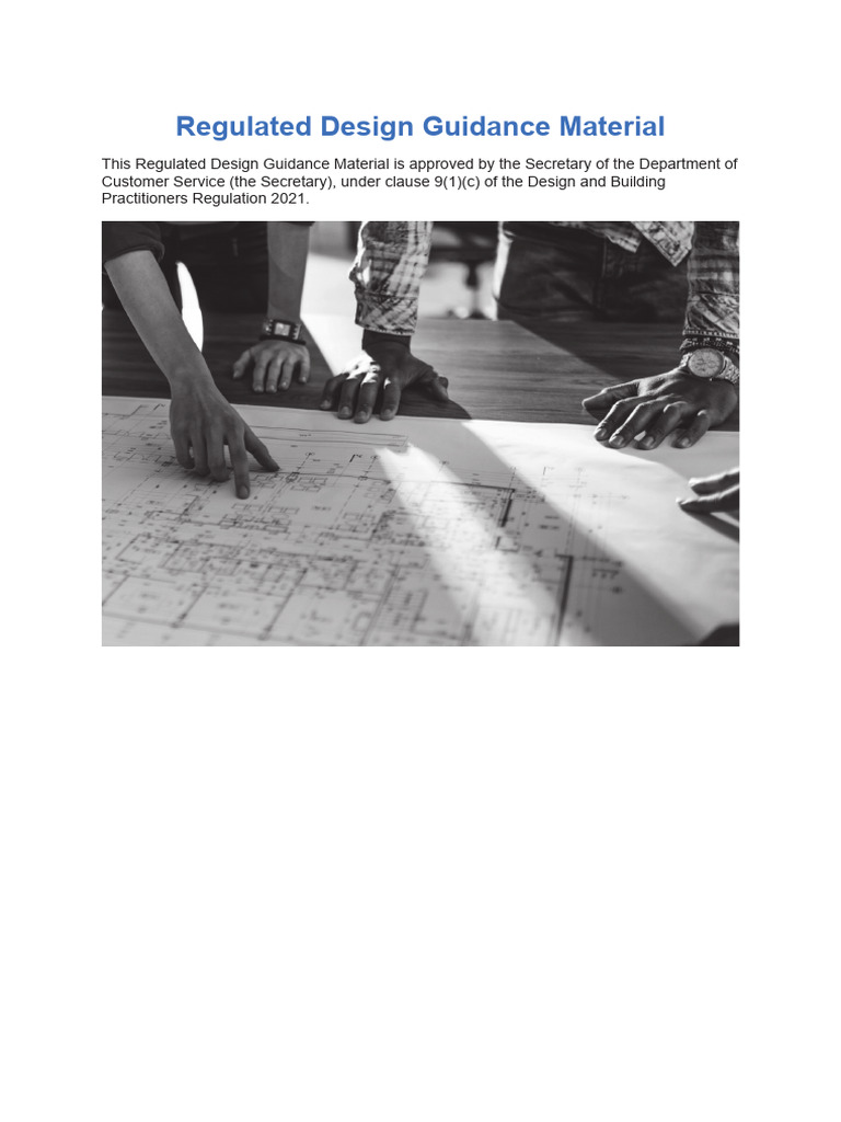 Regulated Design Guidance Material | PDF | Wall | Stairs