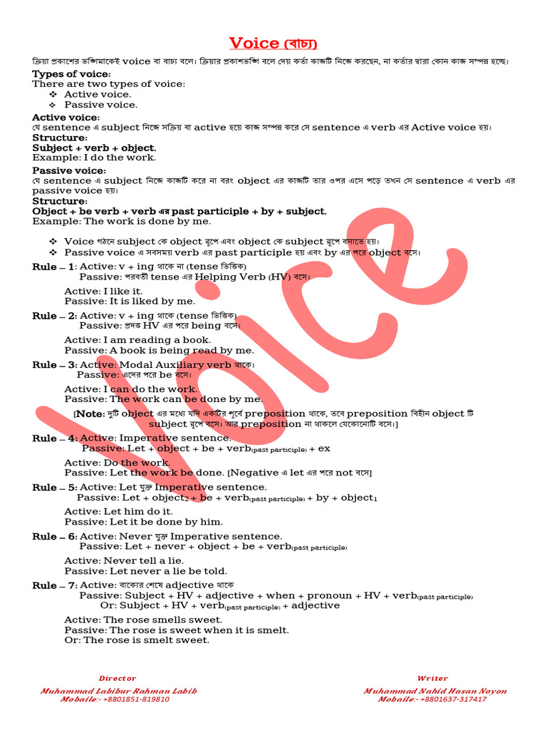 Voice Pdf