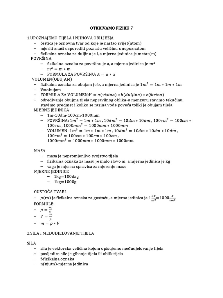 Otkrivamo Fiziku 7 | PDF