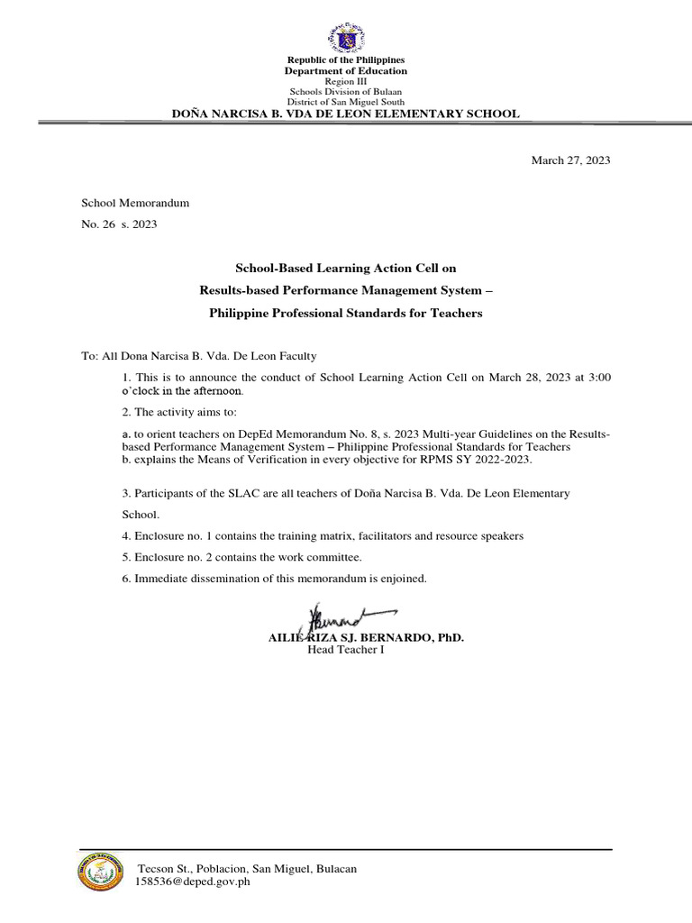SLAC_RPMS | PDF | Learning