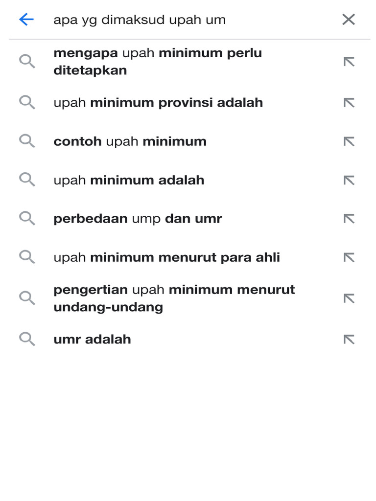 Apa Yg Dimaksud Upah Ump - Penelusuran Google | PDF