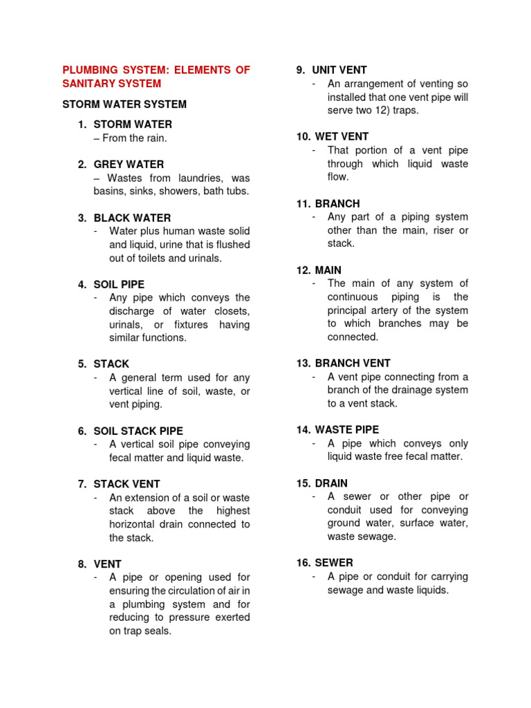 Building Utilities | PDF | Plumbing | Sanitary Sewer