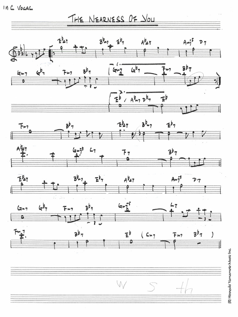 The Nearness of You | PDF