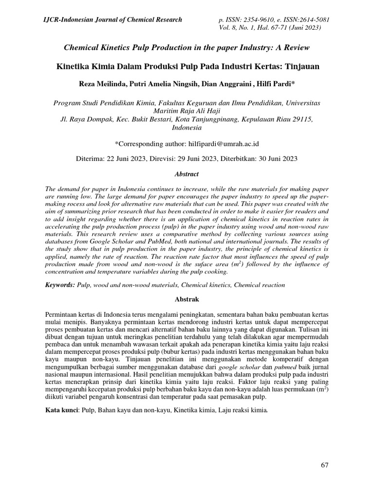 67-71 Juni 2023 Pardi+dkk | PDF | Paper | Materials