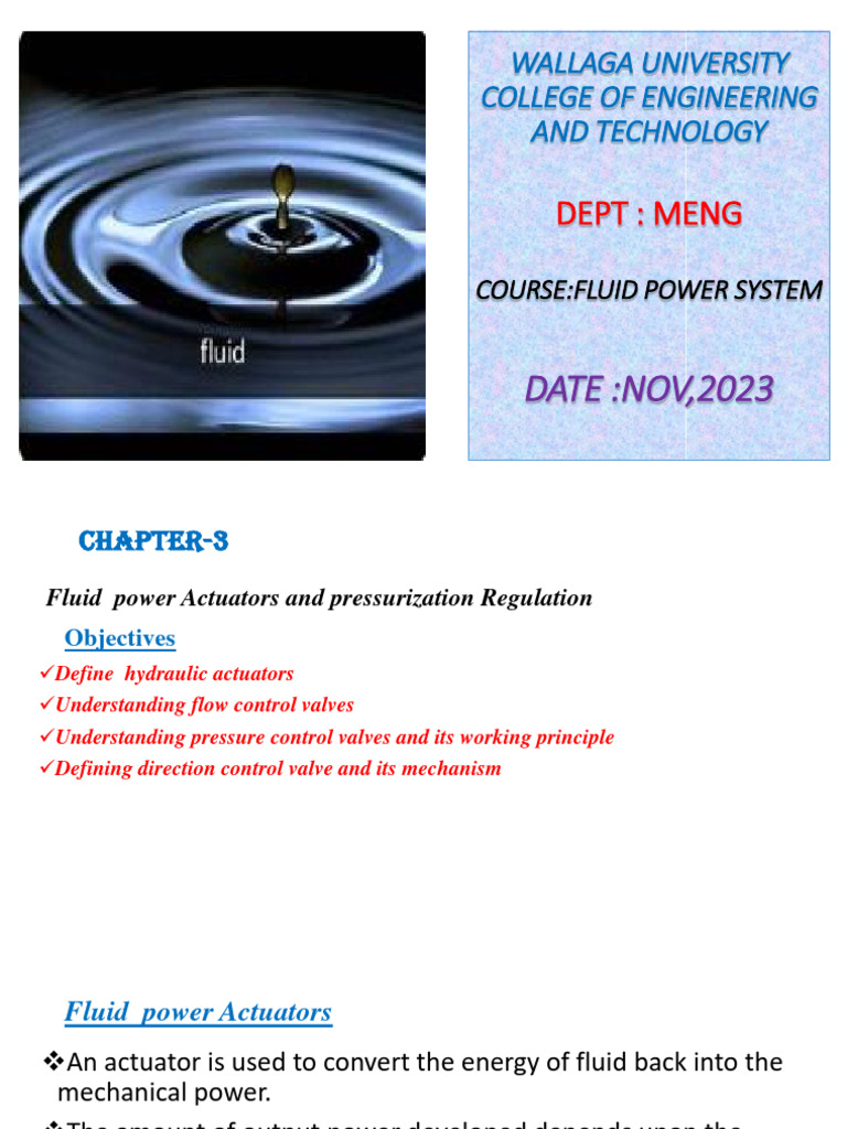 Pneumatic Chapter 3 Actuators | PDF | Valve | Actuator