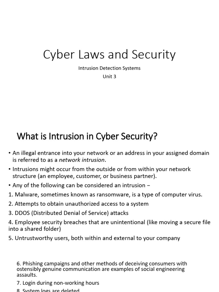 Intrusion Detection System | PDF | Security | Computer Security
