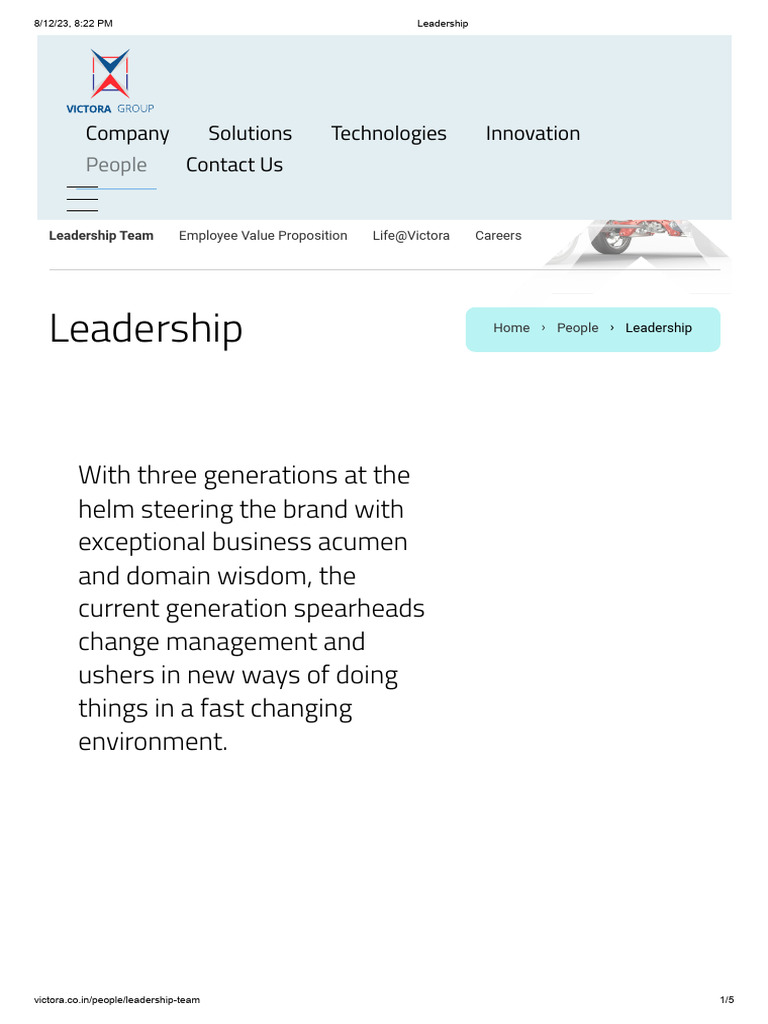 Leadership | PDF | Innovation | Leadership