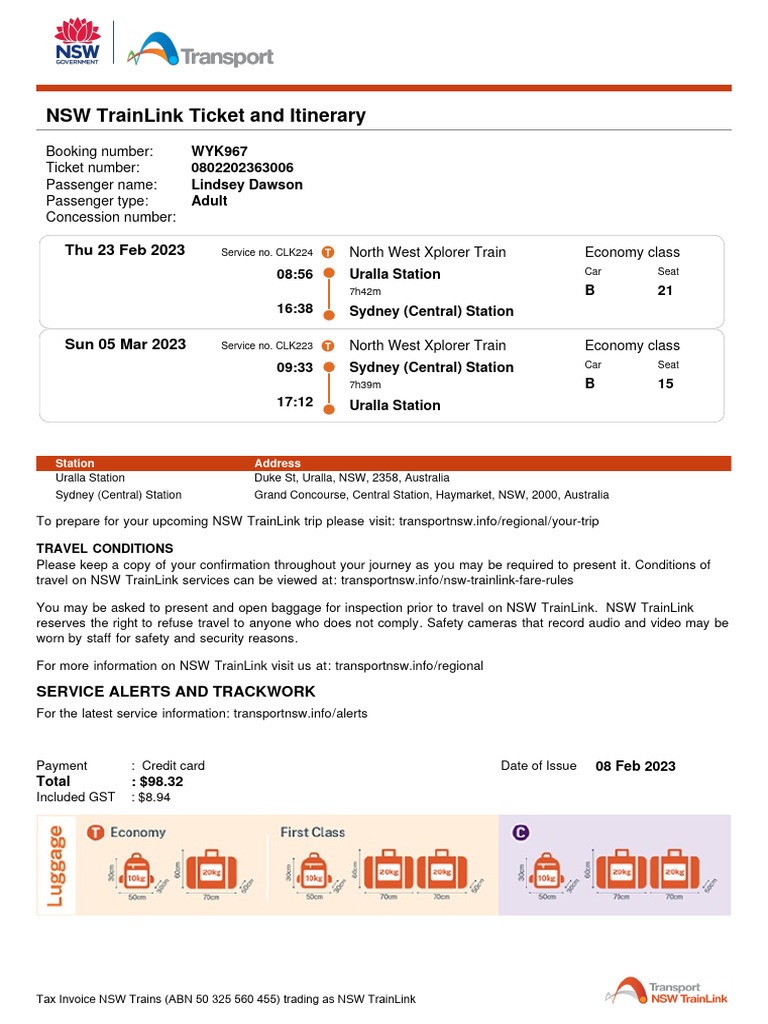Ticket | PDF