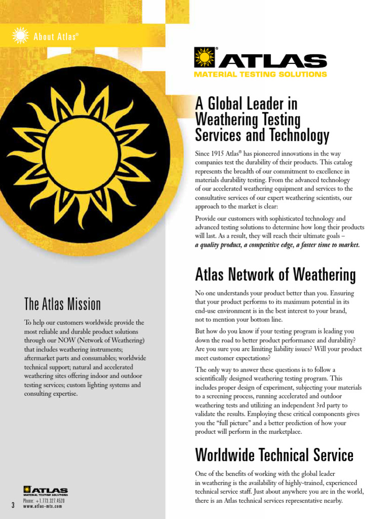 Atlas-Brochure | PDF | Ultraviolet | Infrared