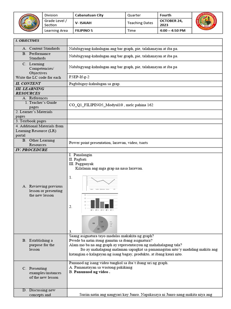 Cot Filipino First | PDF