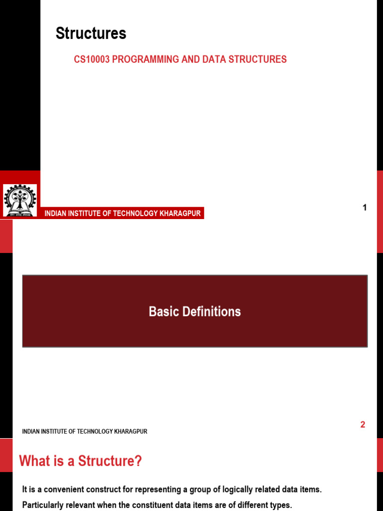 09 Structures | PDF | Pointer (Computer Programming) | Computing