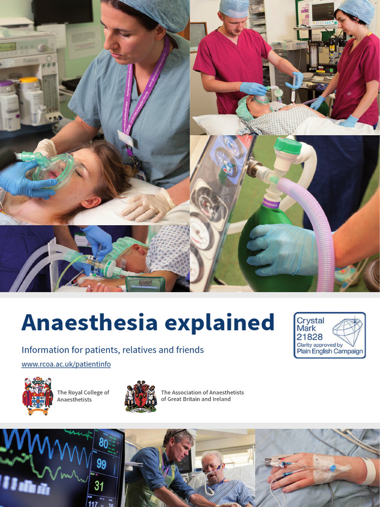 Anaesthesia Explained | Download Free PDF | Anesthesia | Medical ...