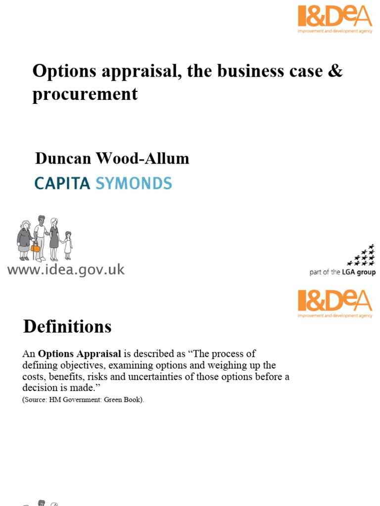 Options Appraisal and Procurement Guide | PDF | Procurement | Risk