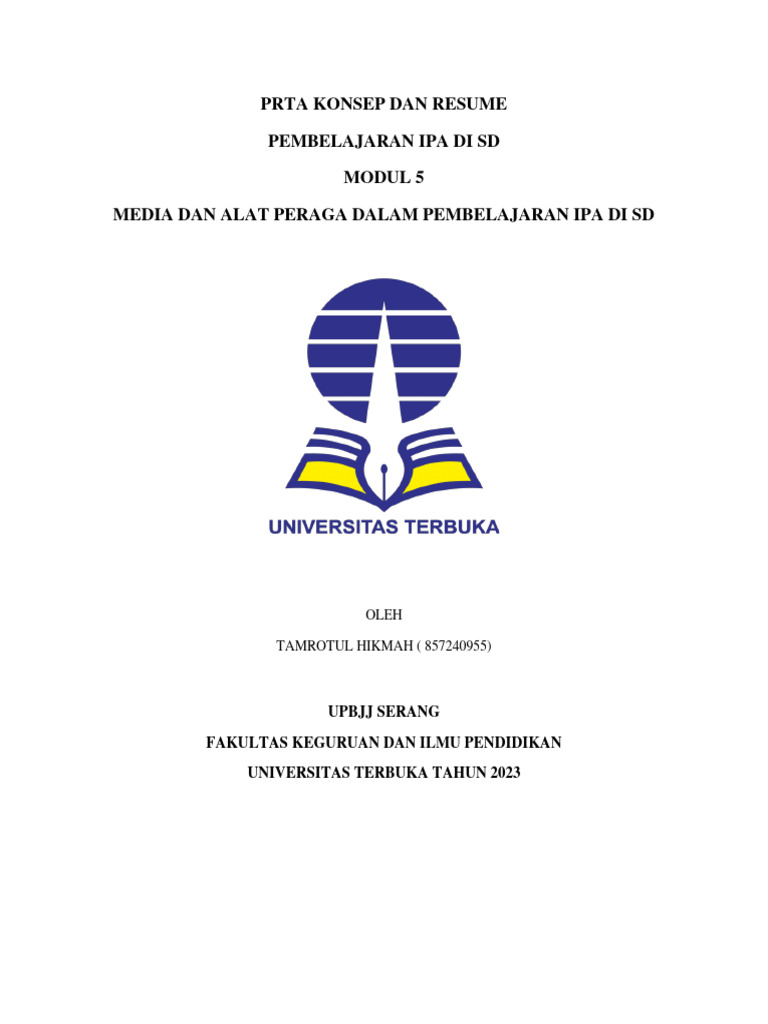 Peta Konsep Dan Resume Ipa Modul 5 | PDF Peta Konsep Dan Resume Ipa Modul 5 | PDF