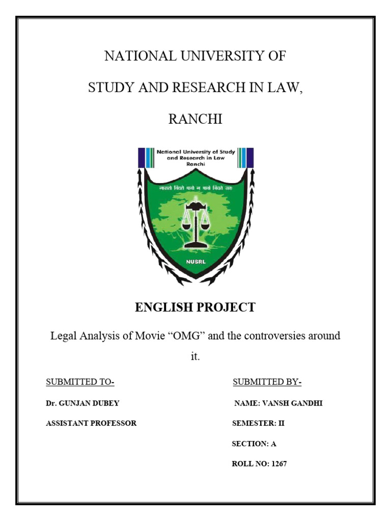 English SEM 2 RP | PDF | Cause Of Action