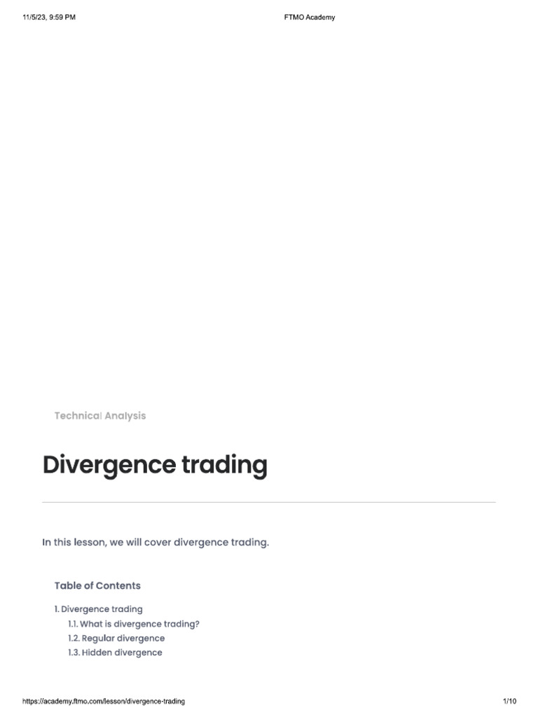 Divergence | PDF