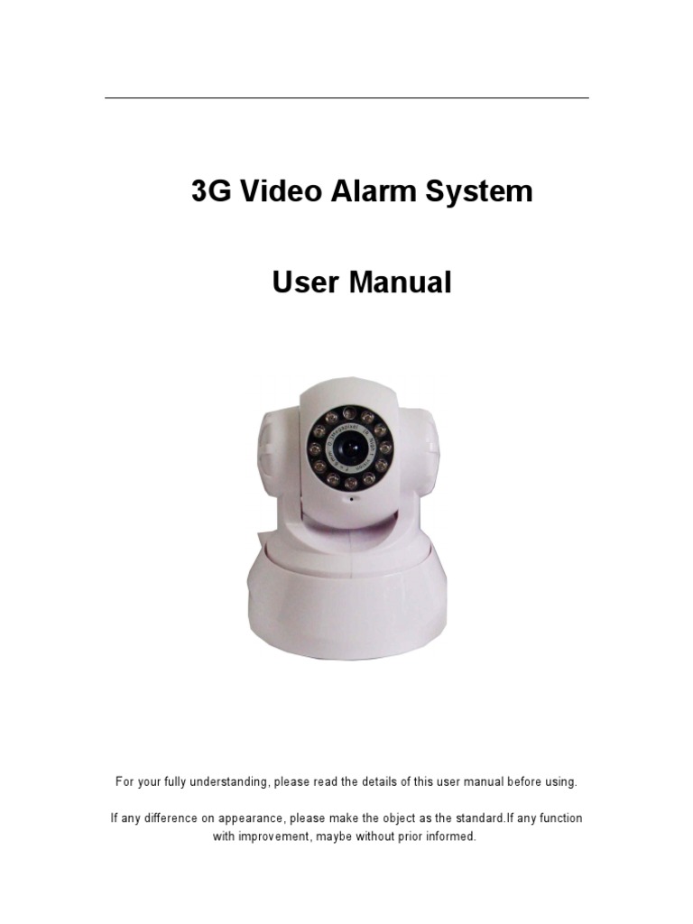 3G Video Alarm System User Manual - V4.1 | PDF | Multimedia Messaging ...