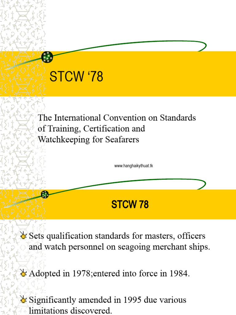 STCW 95 | Download Free PDF | Sailor