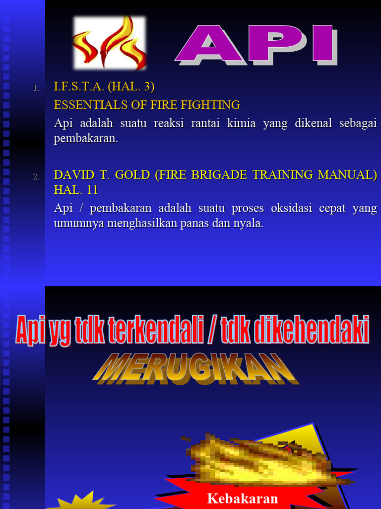 Teori Api | PDF