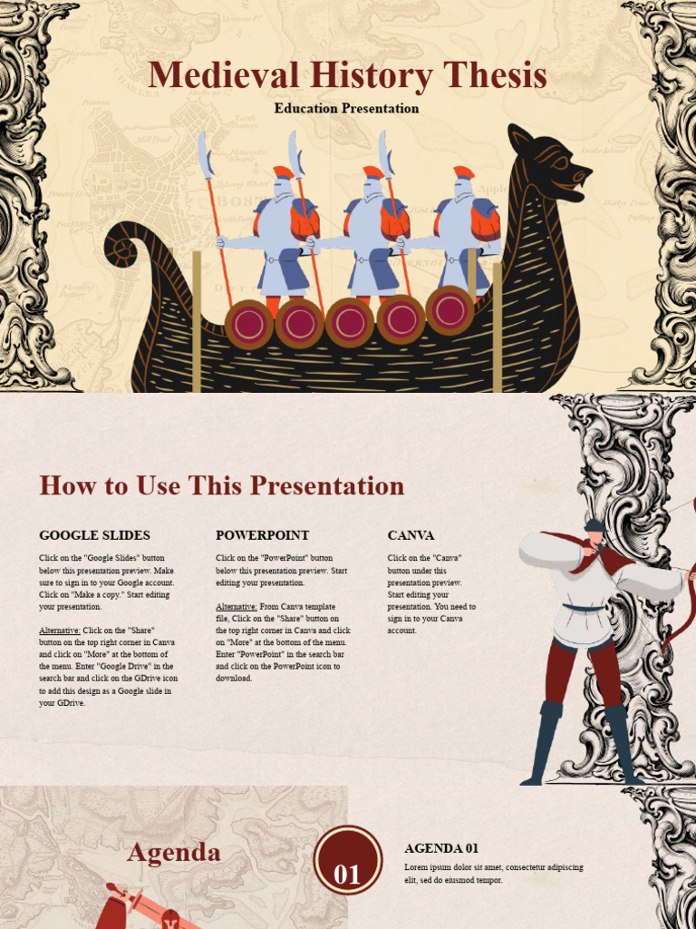 Medieval History Presentation Guide | PDF | Online Services | Software