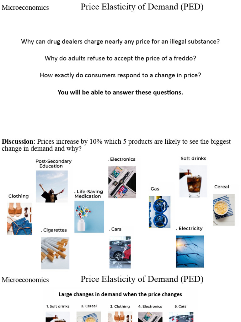 Price Elasticity of Demand | PDF | Demand | Elasticity (Economics)