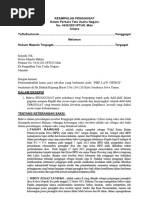 Contoh Replik Dan Duplik Ptun | PDF