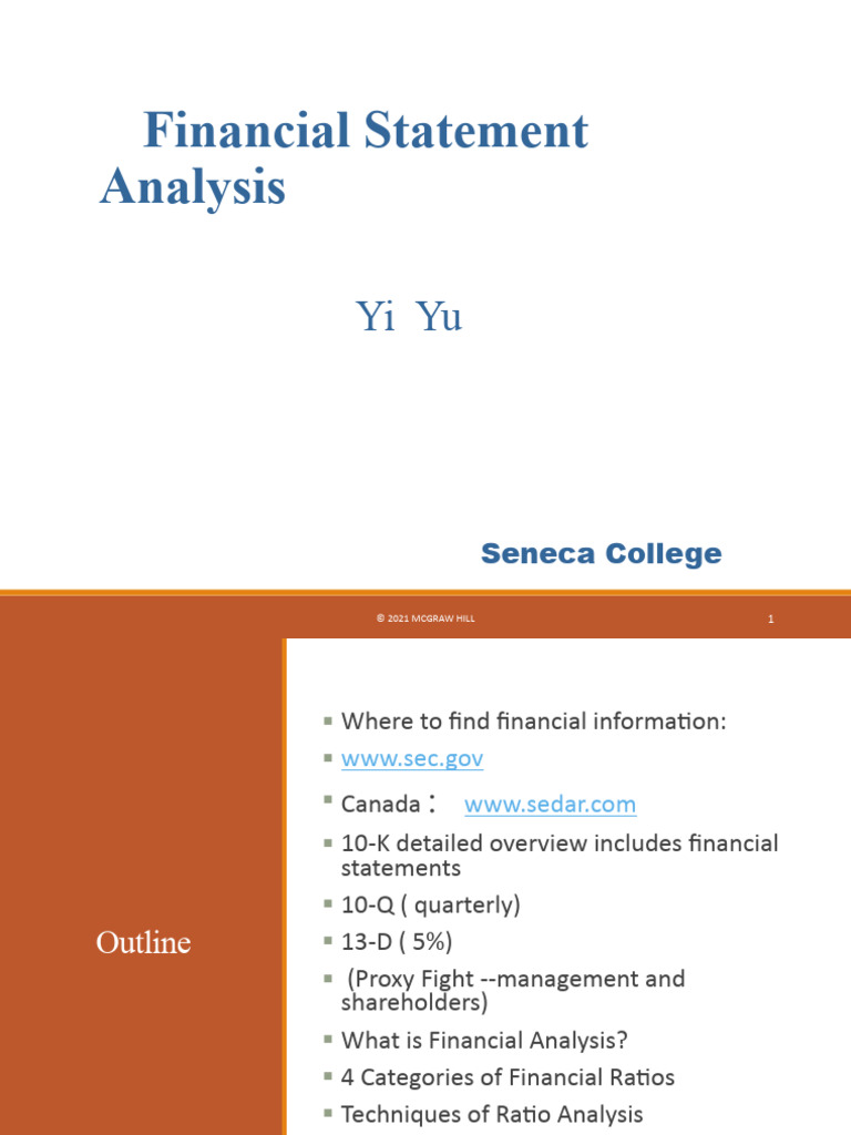 Financial Statement Analysis | PDF | Return On Equity | Leverage (Finance)