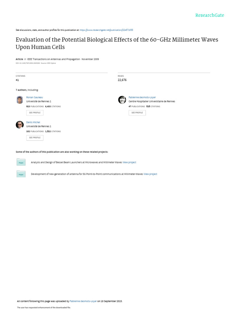 2009ZhadobovMetal - IEEE TAP | PDF | Extremely High Frequency | Reverse ...