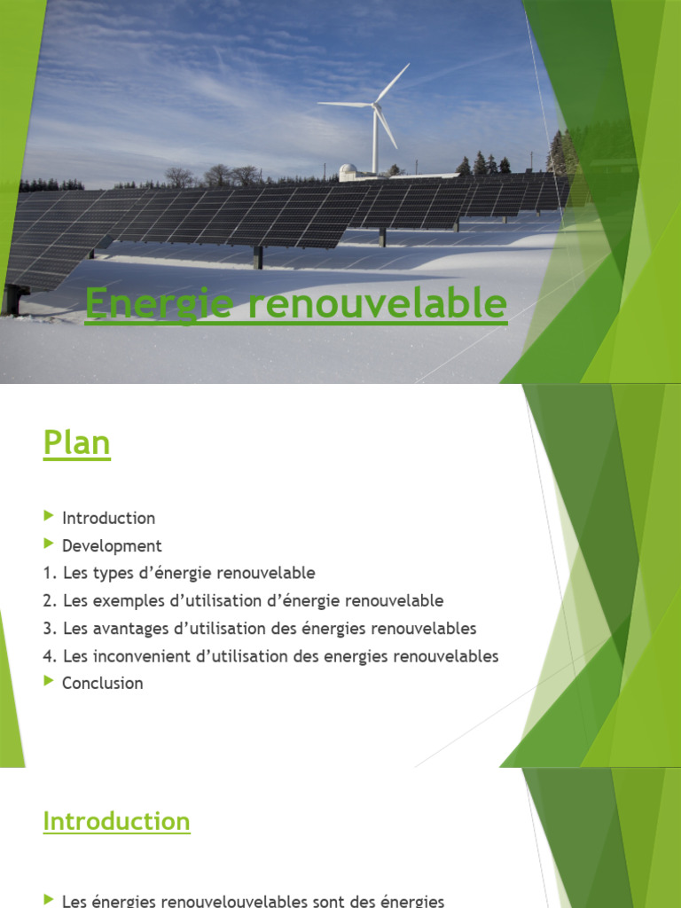 Energie Renouvelable | PDF | Énergie renouvelable | Biomasse (énergie)