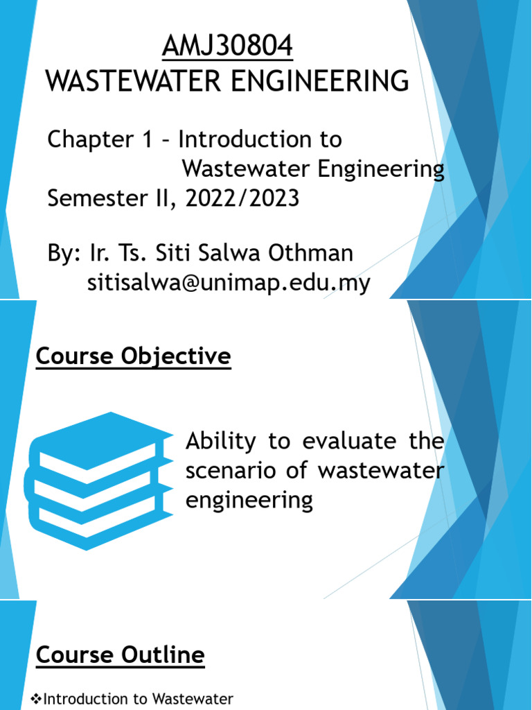 Chapter 2 Introduction To Wastewater Engineering Download Free Pdf
