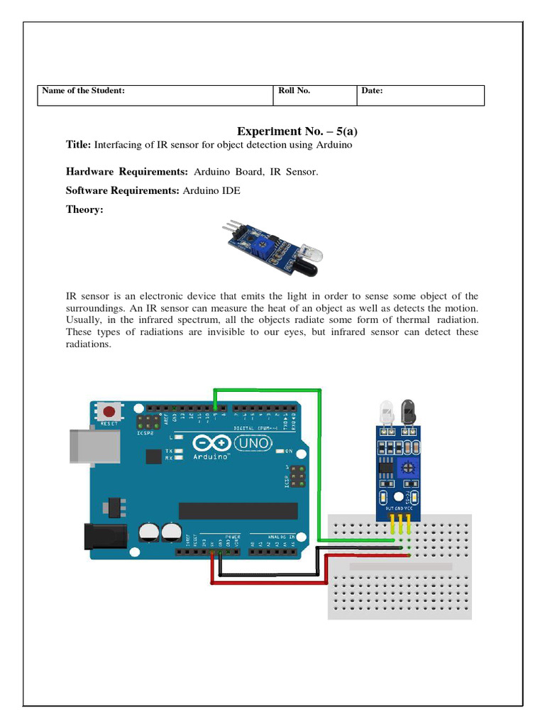 IoT MANUAL IR SENSOR | PDF | Infrared | Arduino