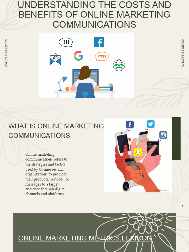 Unit4 Costs and Benefits of Online Commutation | PDF | Online Advertising | Mass Media