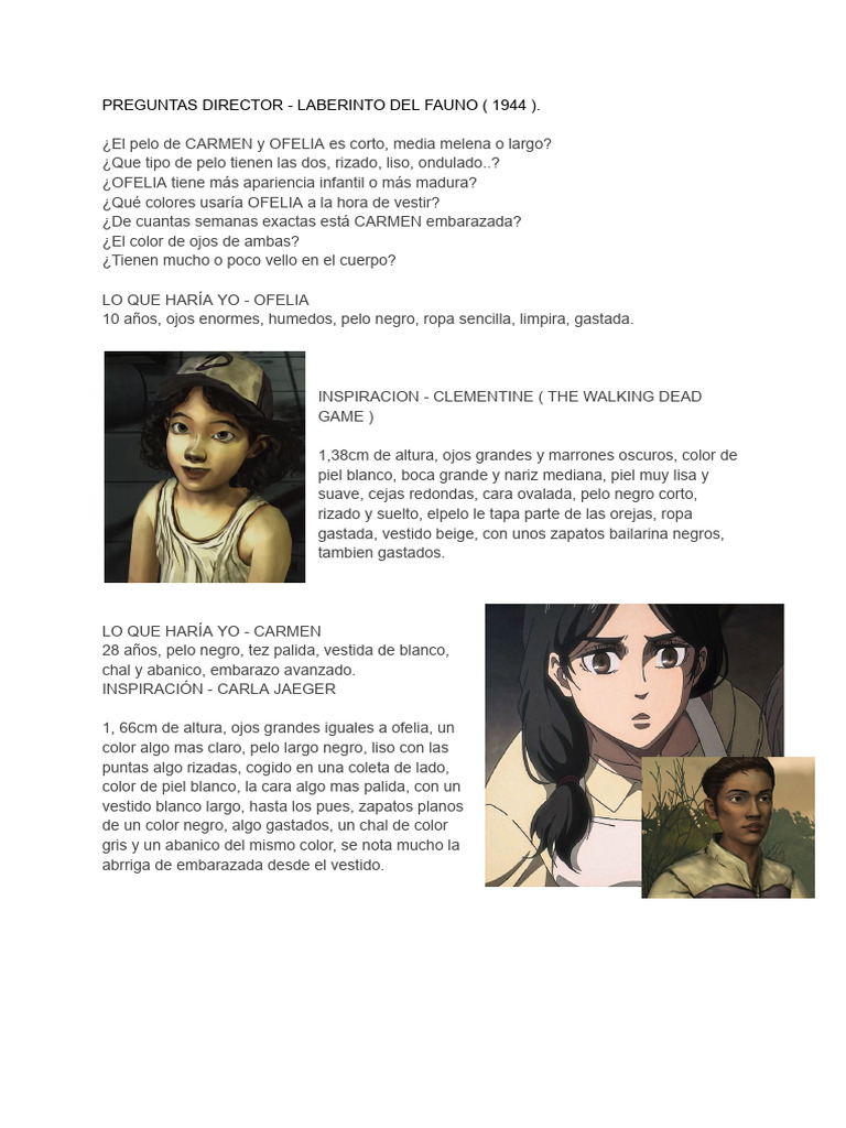 Laberinto Del Fauno - Salma | PDF