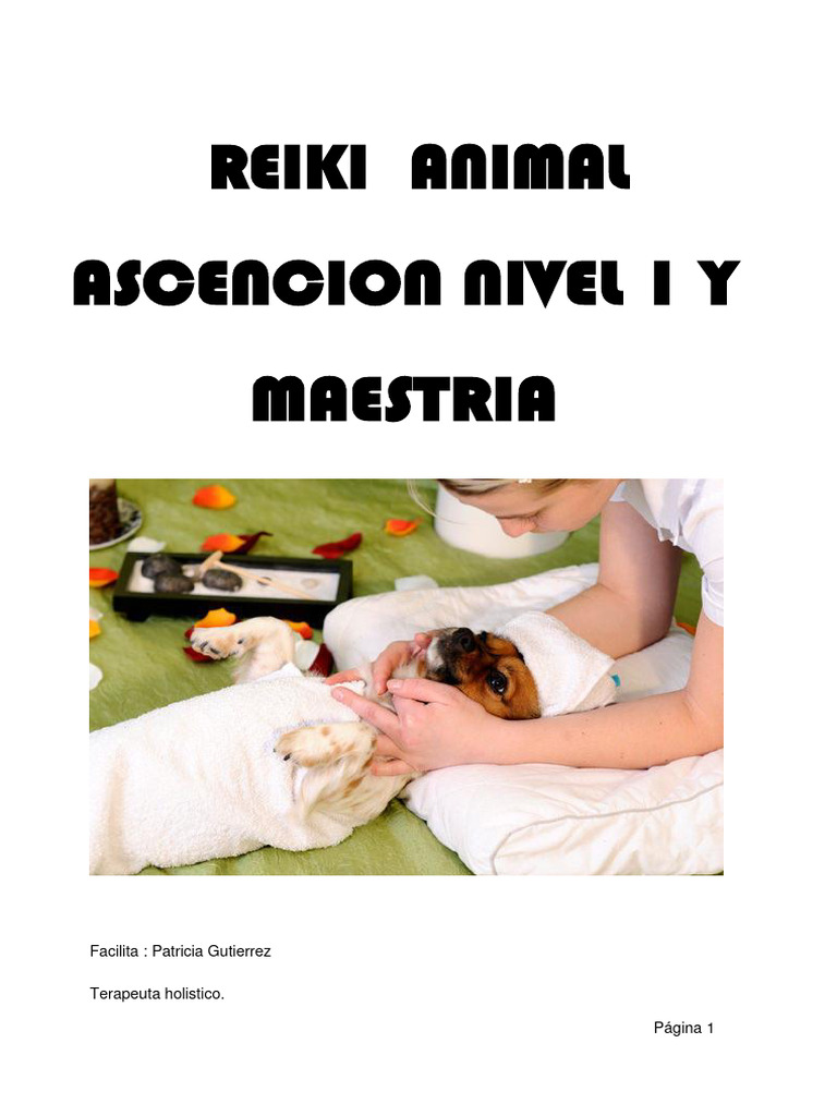 Reiki Animal: Ascensión y Liberación | PDF | Amor | Reiki