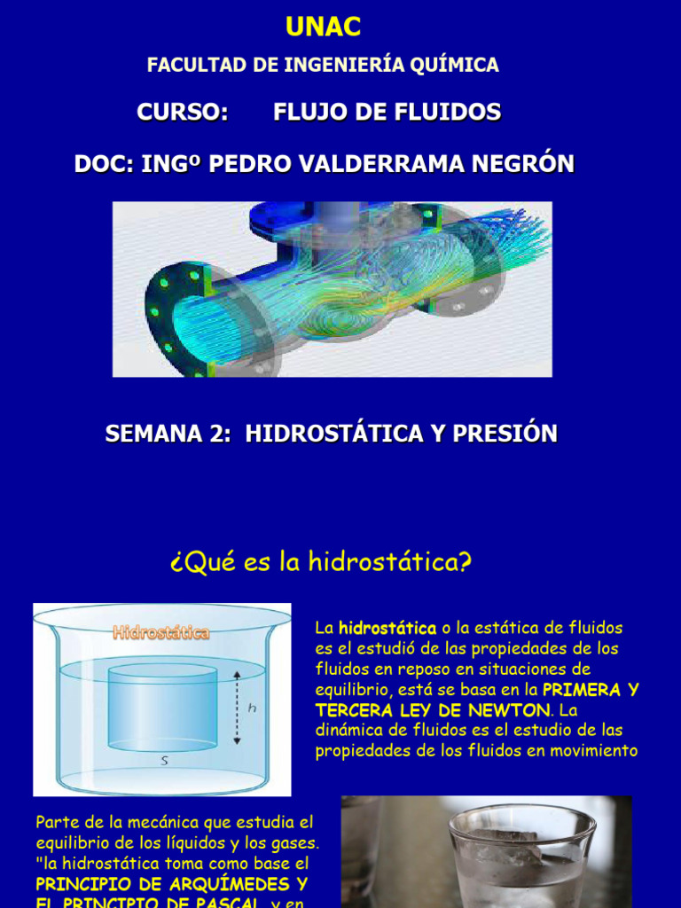 Hidrostatica y Presion | PDF