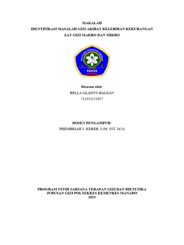 Makalah Uts Deteksi Dini | PDF