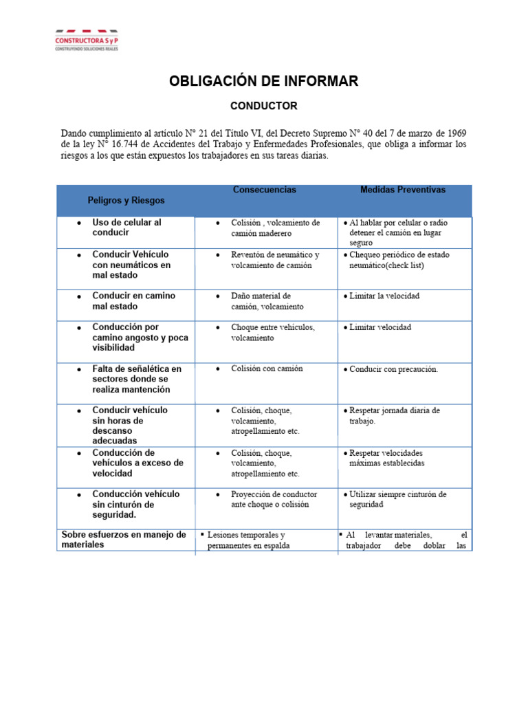 Odi Conductor | Descargar gratis PDF | Camión | Ultravioleta