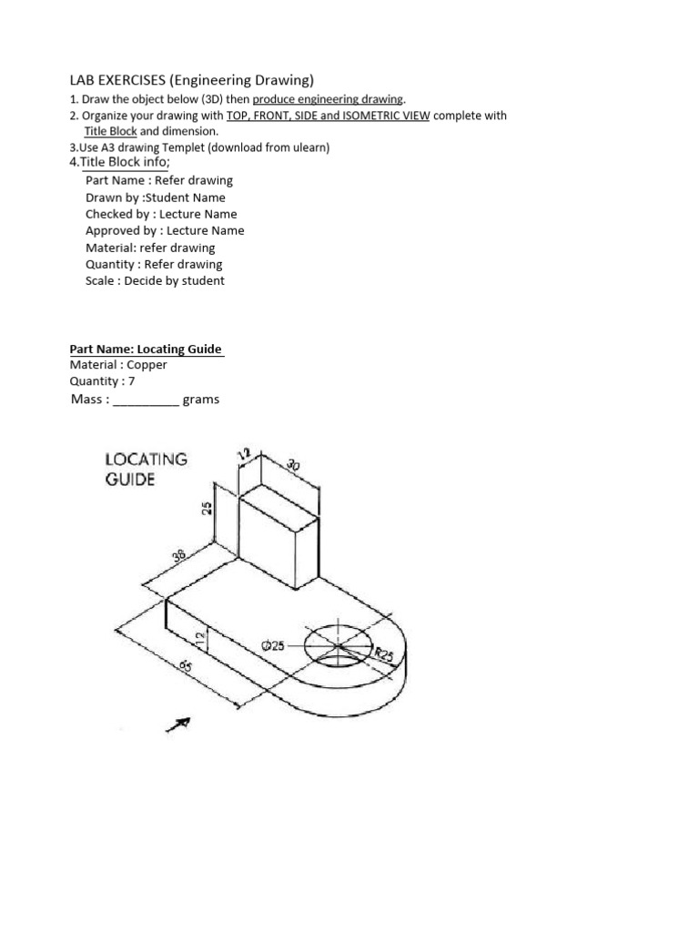 Engineering Drawing - v2 | PDF