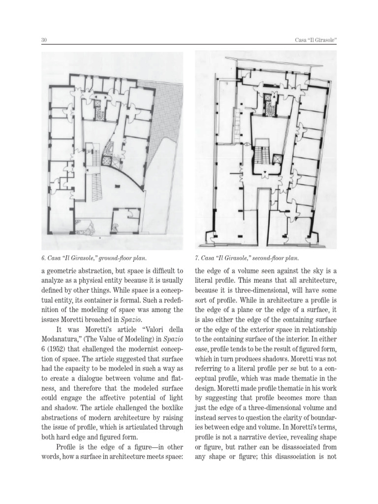Eisenman, P. (2008) 10CB 01 Moretti, Casa Girasole - Part2 | PDF | Space