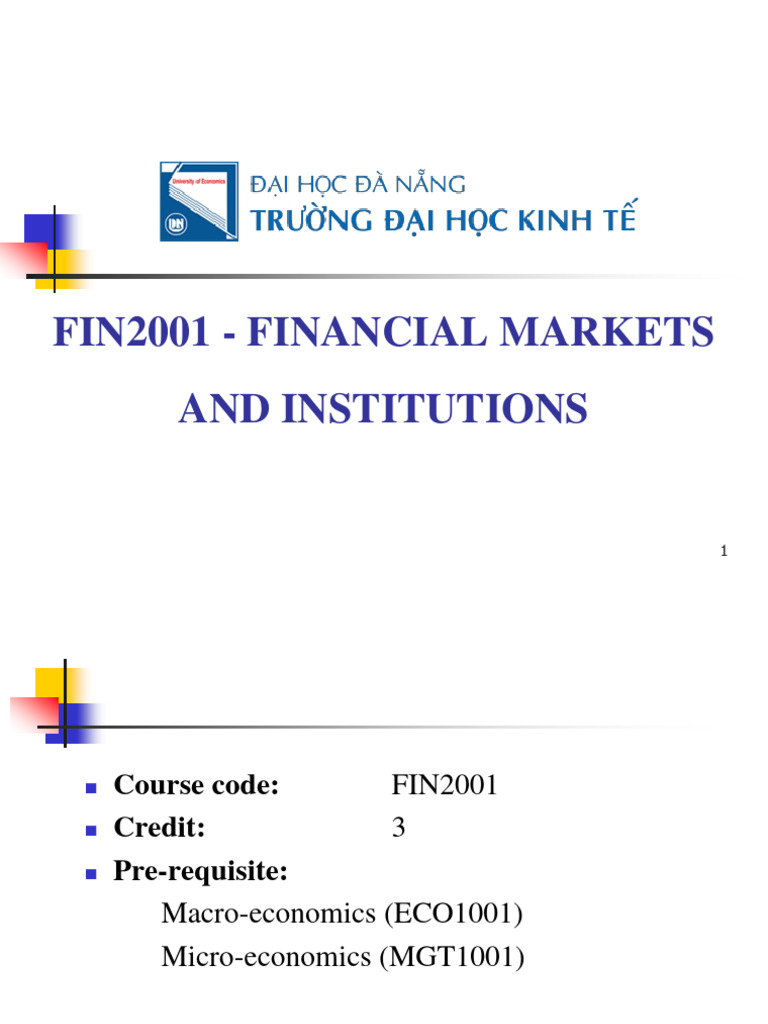 2023 - Chapter 1 - Overview of FMI | PDF | Securities (Finance) | Financial Markets